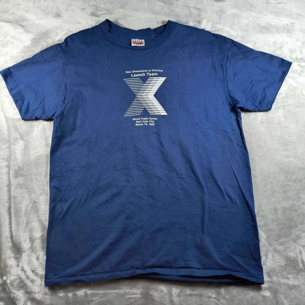 Hanes Beefy T | Shirts | Vintage World Trade Center Shirt Men Xl Single ...